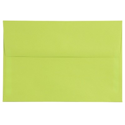 Jam Paper A8 Colored Invitation Envelopes - 5 1/2 X 8 1/8 - Green ...