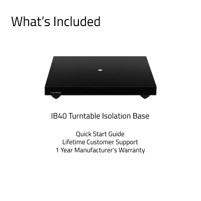Fluance IB40 Turntable Isolation Base Anti-Vibration Nepal | Ubuy
