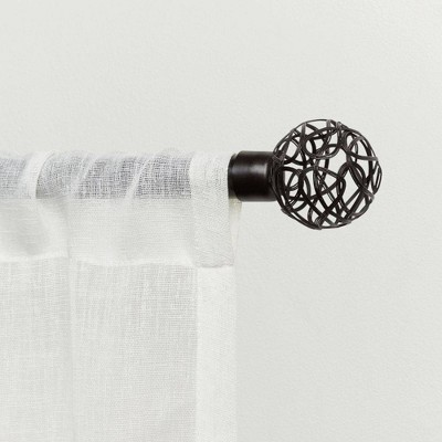 120"-170" French Pipe Curtain Rod Bronze - Threshold™ : Target
