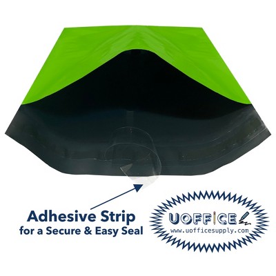 Uoffice Green Poly Mailer Envelopes 6" X 9" Pack Of 100 : Target