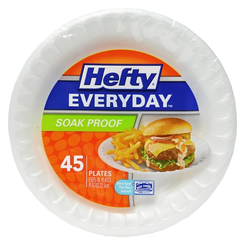 Hefty Everyday Soak Proof Disposable Plates - 45ct : Target
