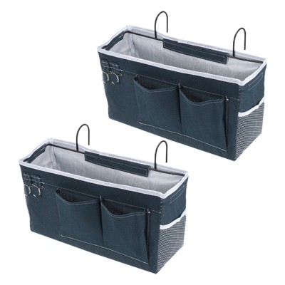 Unique Bargains Bed Bedside Hanging Remote Control Caddy Organizer 4 ...