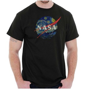 NASA Starry Night Painting Planet Graphic T Shirt Men or Women Licensed ...