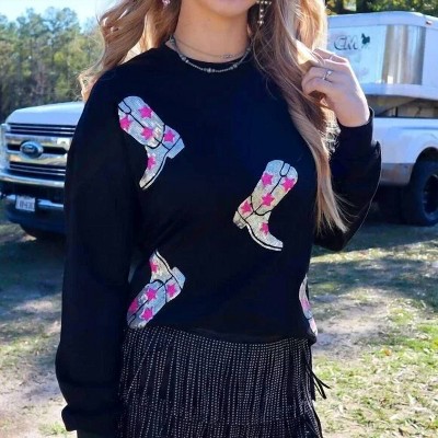 Women's Kick Up Your Boots Top - DESTASH S : Target