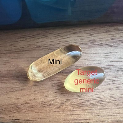 Nature Made Fish Oil Minis Extra Strength Burp-less 1400mg Softgels ...