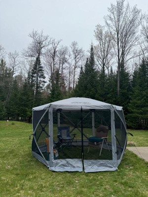 Clam Quick-set Pavilion Portable Pop-up Outdoor Camping Gazebo Screen ...