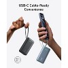 Anker Nano Power Bank, 10,000mAh Portable Charger with Built-in USB-C ...