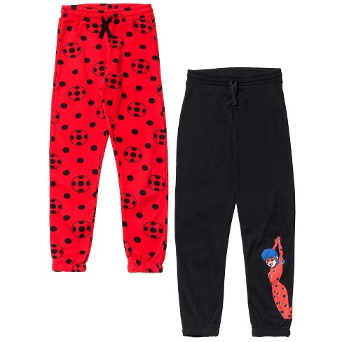 Miraculous Ladybug Girls Fleece 2 Pack Leggings Little Kid To Big Kid ...