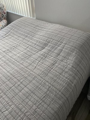 Flannel Windowpane Quilt - Threshold™ : Target