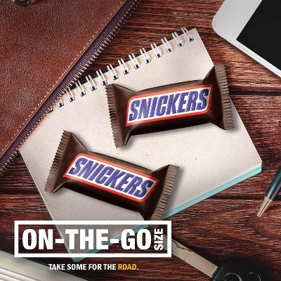 Snickers 1/2/3/4 LB Original Fun Size Rich Milk Chocolate with Creamy ...