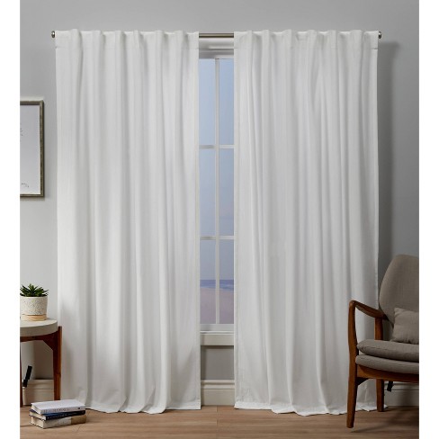 Target white curtains store