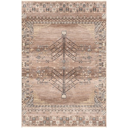 Nuloom Talulla Vintage Arrow Fringe Area Rug, 4' X 6', Rust : Target