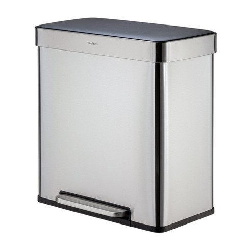 Qualiazero 16 Gal/60l, Rectangle Shape, Stainless Steel Dual ...