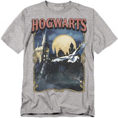 Men's Harry Potter Hogwarts Poster T-Shirt : Target