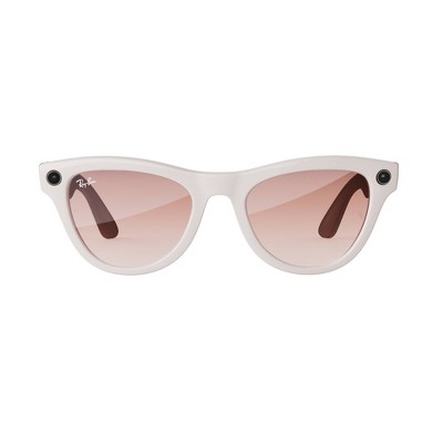 Ray-ban Meta Skyler Glasses - Shiny Black Frames, Blue Transition ...