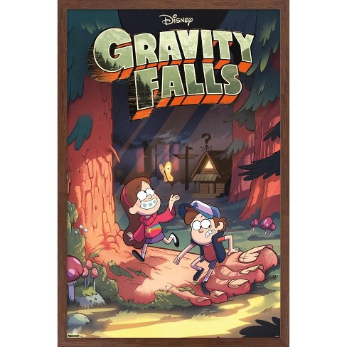 Trends International Disney Gravity Falls - Key Art Framed Wall Poster ...