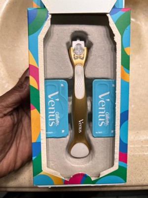 Venus Deluxe Smooth Sensitive Women's Razor + 2 Razor Blade Refills ...