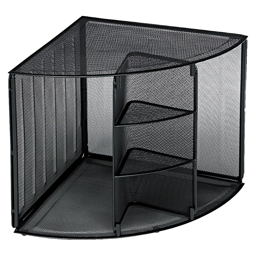 UPC 030402626300 - Rolodex Mesh Collection Corner Desktop Shelf Black ...