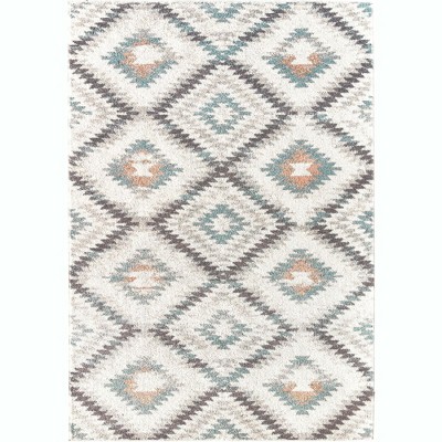 Rugs America Desert Series SB30B Sunset Area Rug for Dining Room Rug ...