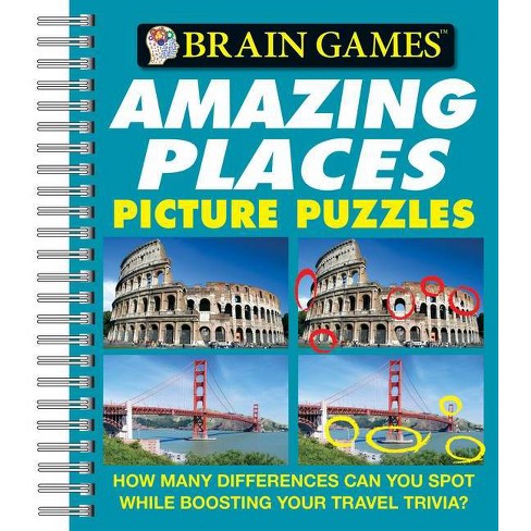 Brain Games - Picture Puzzles: Amazing Places - How Many Differences ...