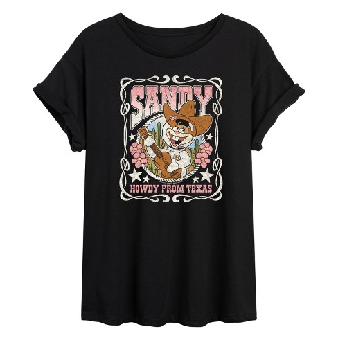 Women's - Spongebob Squarepants - Sandy Cheeks Country Howdy From Texas ...