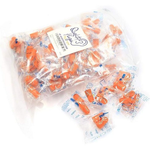 Quality Plugs - 50 Pair Foam Ear Plugs Nrr 32db Noise Cancelling Soft ...