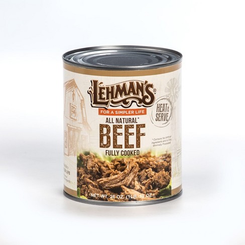 Lehman's All Natural Canned Meat, Usa Made Ready To Eat For Everyday ...