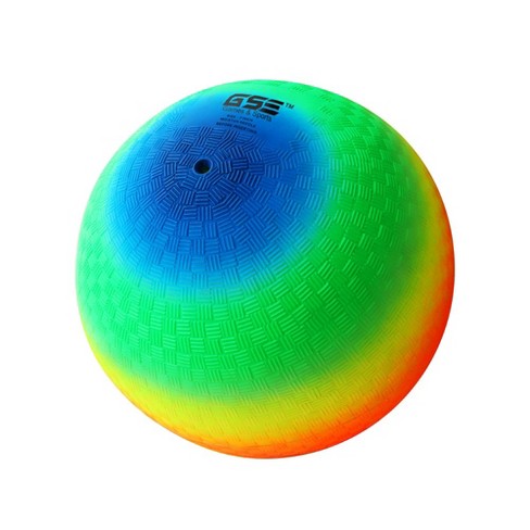 Gse 7" Pvc Playground Ball - Rainbow : Target