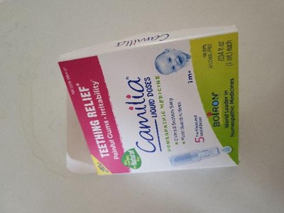 Boiron Camilia Teething Drops For Daytime And Nighttime Relief Of ...