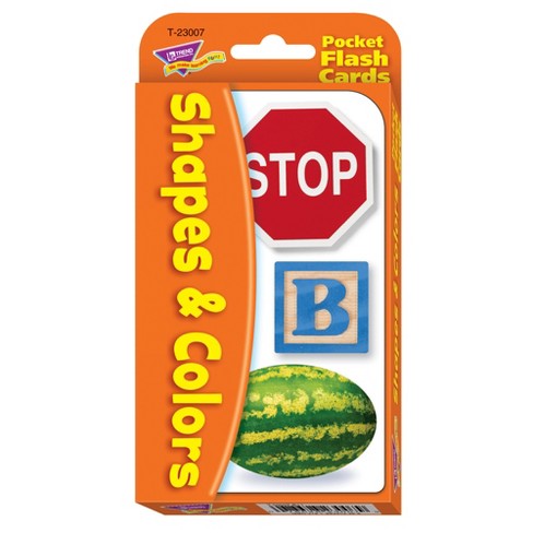 Trend Shapes & Colors Pocket Flash Cards : Target