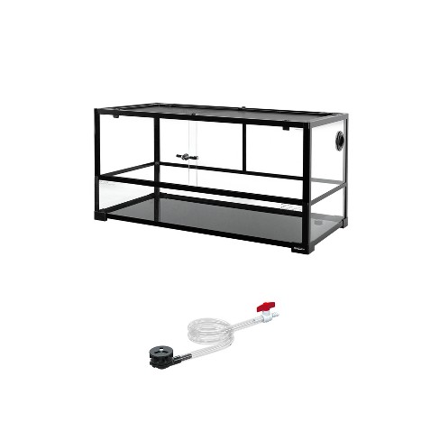 Reptizoo 50gallon Large Turtle Tank Aquarium, 36"×18"×18" Tortoise ...