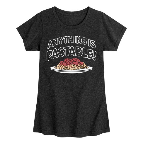 Girls' - Instant Message - Anything Is Pastable Fitted Short Sleeve ...
