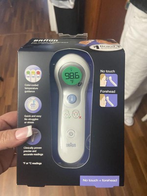 Braun No Touch + Forehead Thermometer : Target