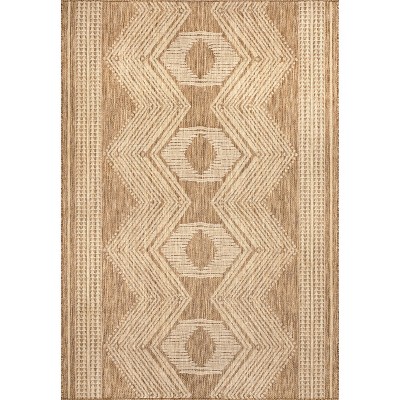 Nuloom Asha Simple Border Indoor/outdoor Area Rug : Target
