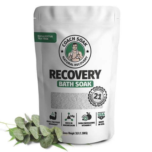 Coach Soak Muscle Recovery Eucalyptus Bath Soak - 3lb : Target