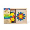 Melissa & Doug Pattern Blocks And Boards - Classic Toy With 120 Solid ...
