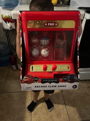 Fao Schwarz Arcade Claw Game With Plush Prizes : Target