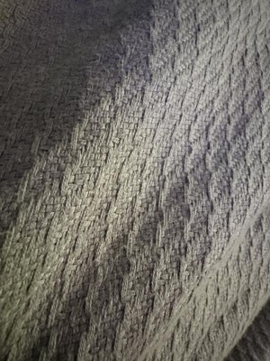 Twin Textured Cotton Blanket White : Target