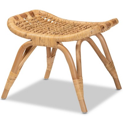Rattan ottoman target store