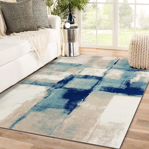 Luxe Weavers abstract Geometric area Rug Modern Carpet : Target