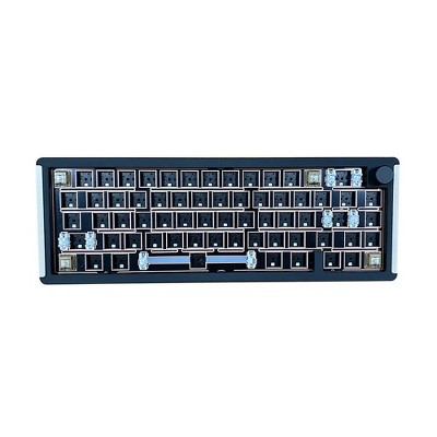 Electro Burst Blue Aluminum Barebone Keyboard Frame One Size : Target