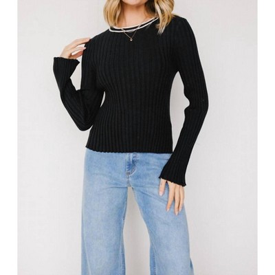Women's Ribbed Knit Sweater - Gilli : Target