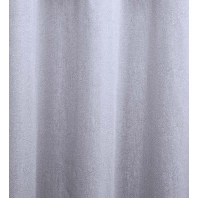 Plow & Hearth Homespun Rod-pocket Insulated Curtain, 96"l - Gray ...