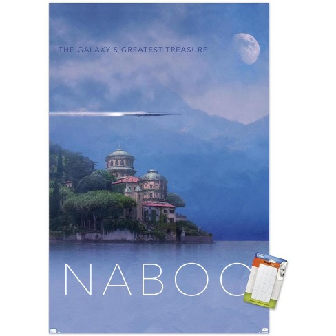 Trends International Star Wars: Naboo - Visit Naboo By Russell Walks 23 ...