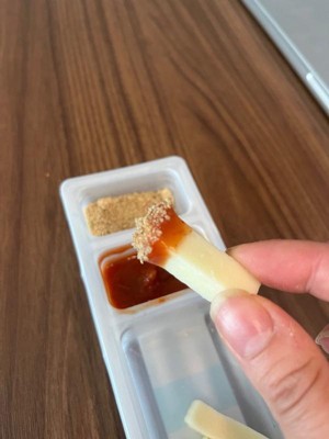 Lunchables Dunkables Cheese Sticks With Pizza Sauce And Bread Crumbs ...