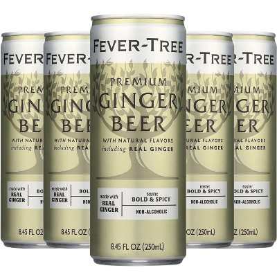Fever Tree Ginger Beer - Premium Quality Mixer - Refreshing Beverage ...
