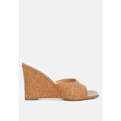 Shiloy Cork Wedge Sandals : Target