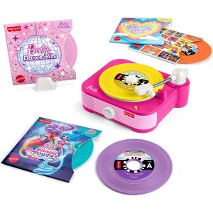 Fisher-Price Barbie Record Player Musical Toy for Preschool Pretend ...