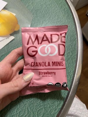 MadeGood Strawberry Granola Minis - 5ct/4.25oz : Target