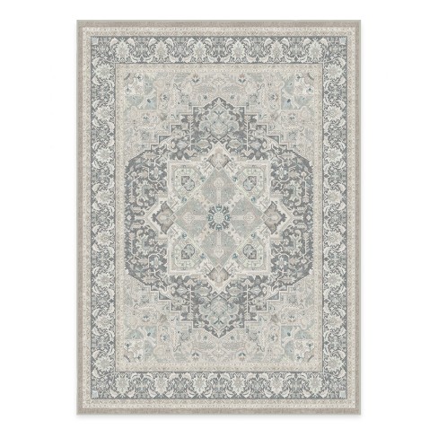 Ruggable Hendesi Heriz Washable Persian Area Rug - Abalone 5'x7'. : Target